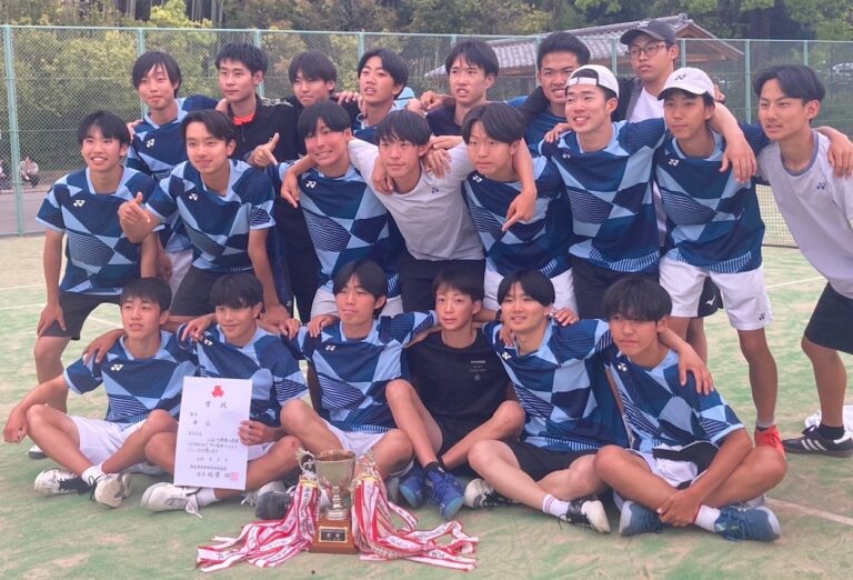 テニス部 総体県予選 優勝！ | 活動記録｜奈良育英中学校・高等学校